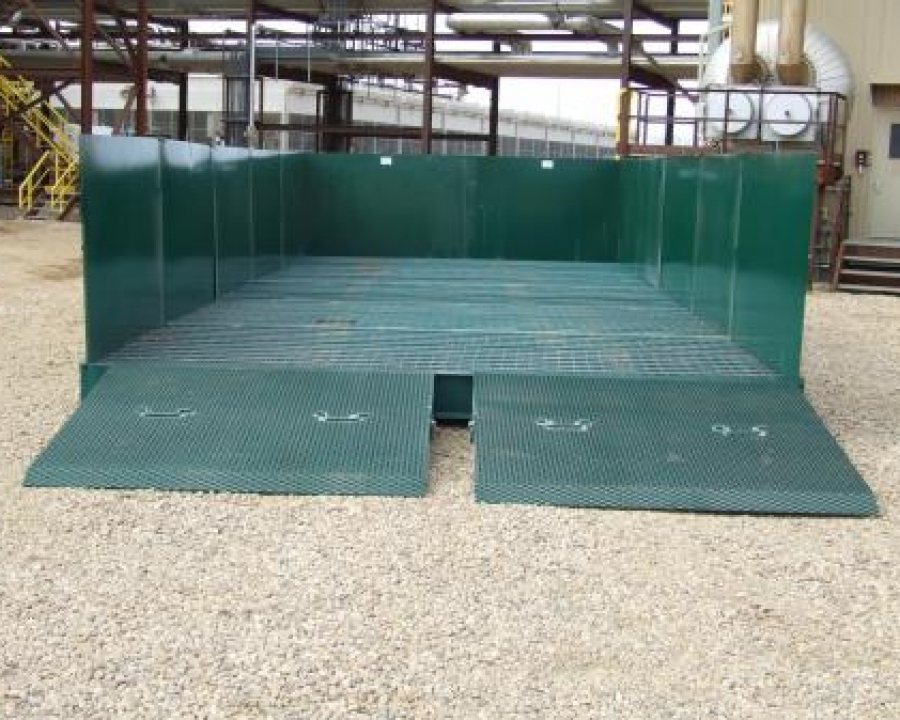 Portable Wash Pad for Spill Containment and Equipment Cleaning - Enviro ...