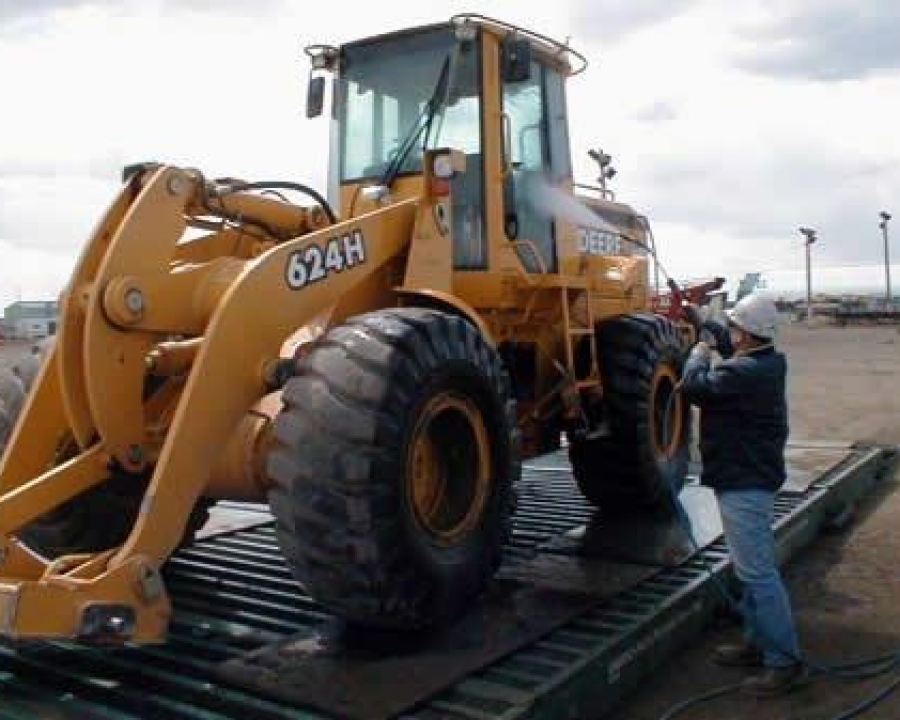 Portable Wash Pad for Spill Containment and Equipment Cleaning - Enviro ...