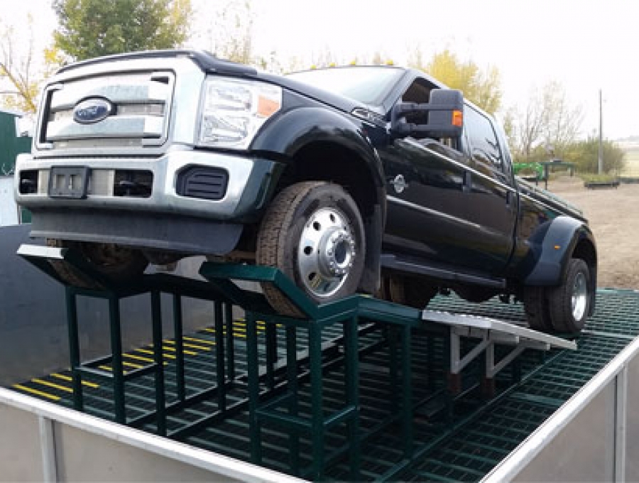 Heavy-Duty Wash Ramps for Industrial Vehicle Cleaning - Enviro-Pads